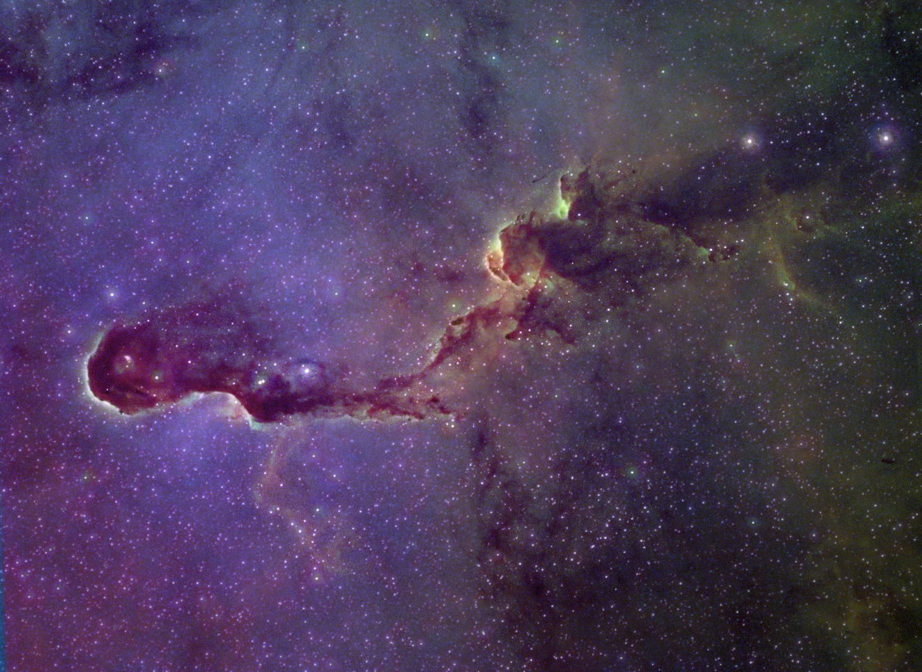 IC1396/vdB142 Elephant Trunk Nebula | Astro-photo | by André van der Hoeven
